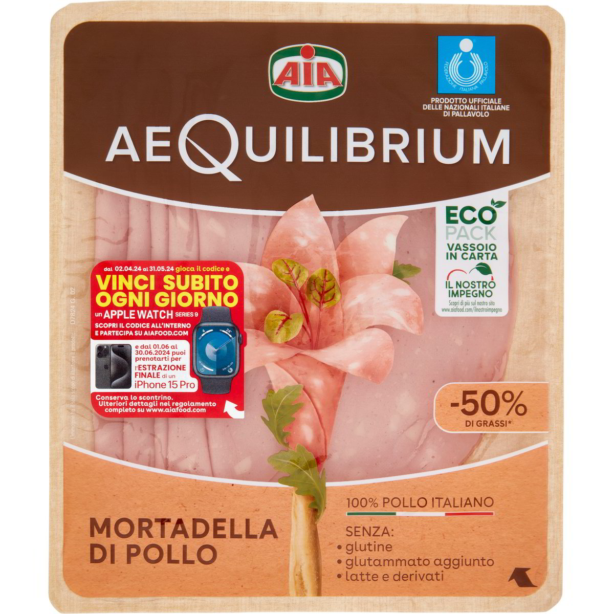 Mortadella di pollo aequilibrium AIA 120 G - Coop Shop