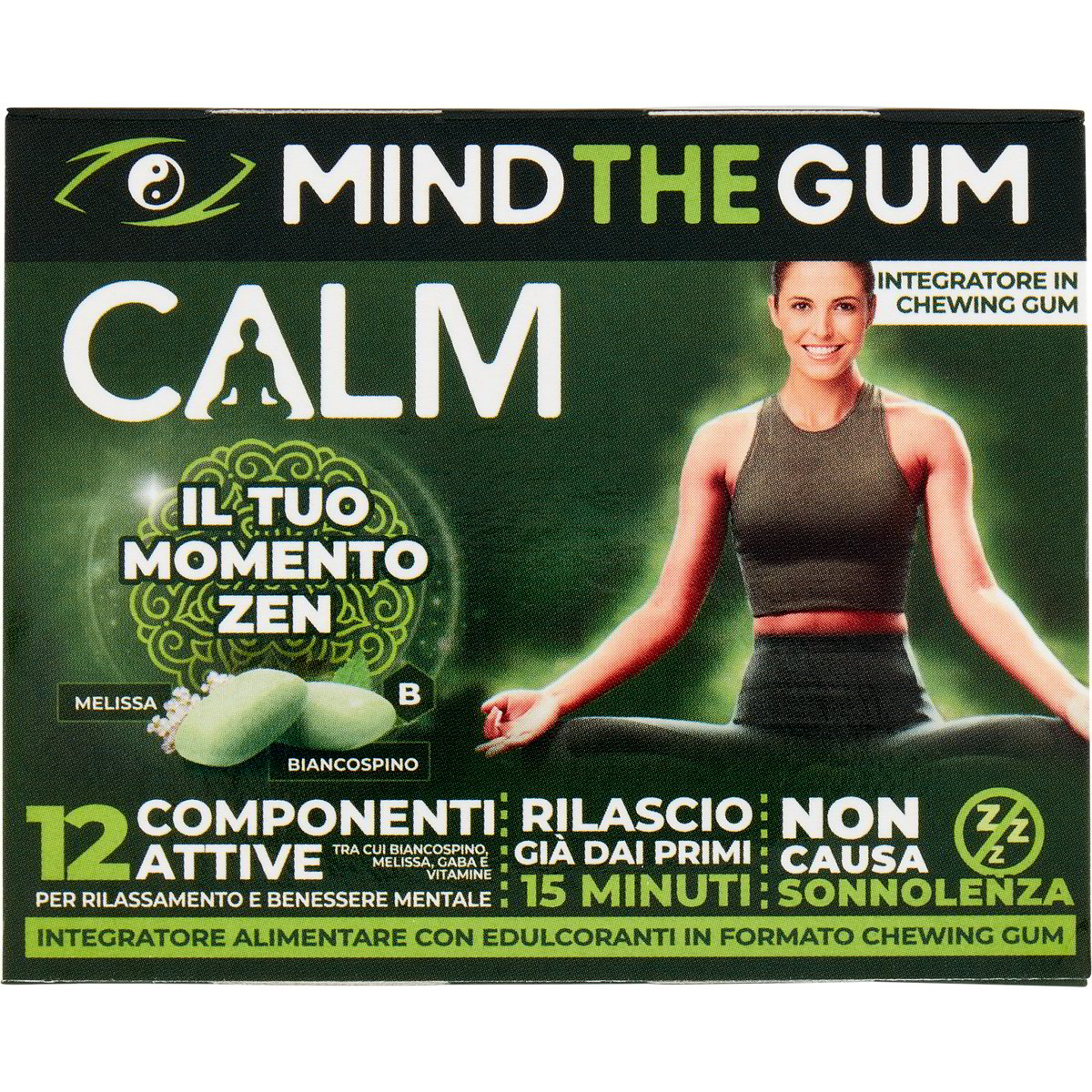 Chewing gum mind the gum calm MIND THE GUM 9 X 2,35 G - Coop Shop