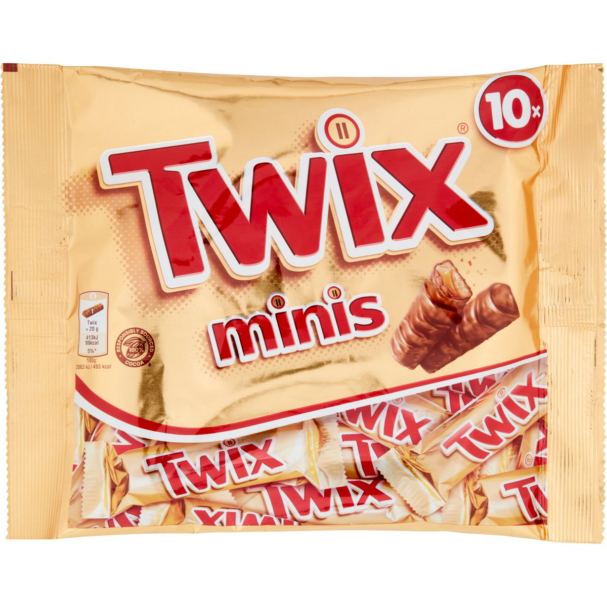 Snack al cioccolato twix minis x10 TWIX 227 G - Coop Shop