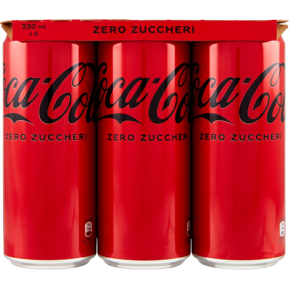 Coca cola zero x6 COCA COLA 6 X 330 ML - Coop Shop