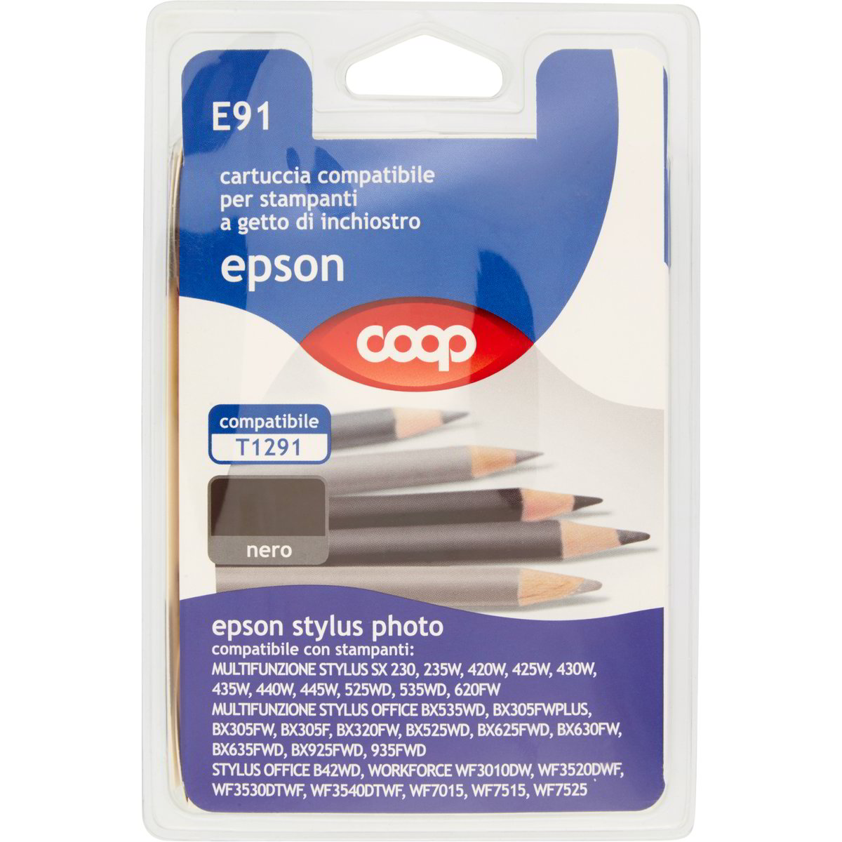 Cartucce stampanti getto inchiostro epson e91 nero COOP 1 PZ - Coop Shop