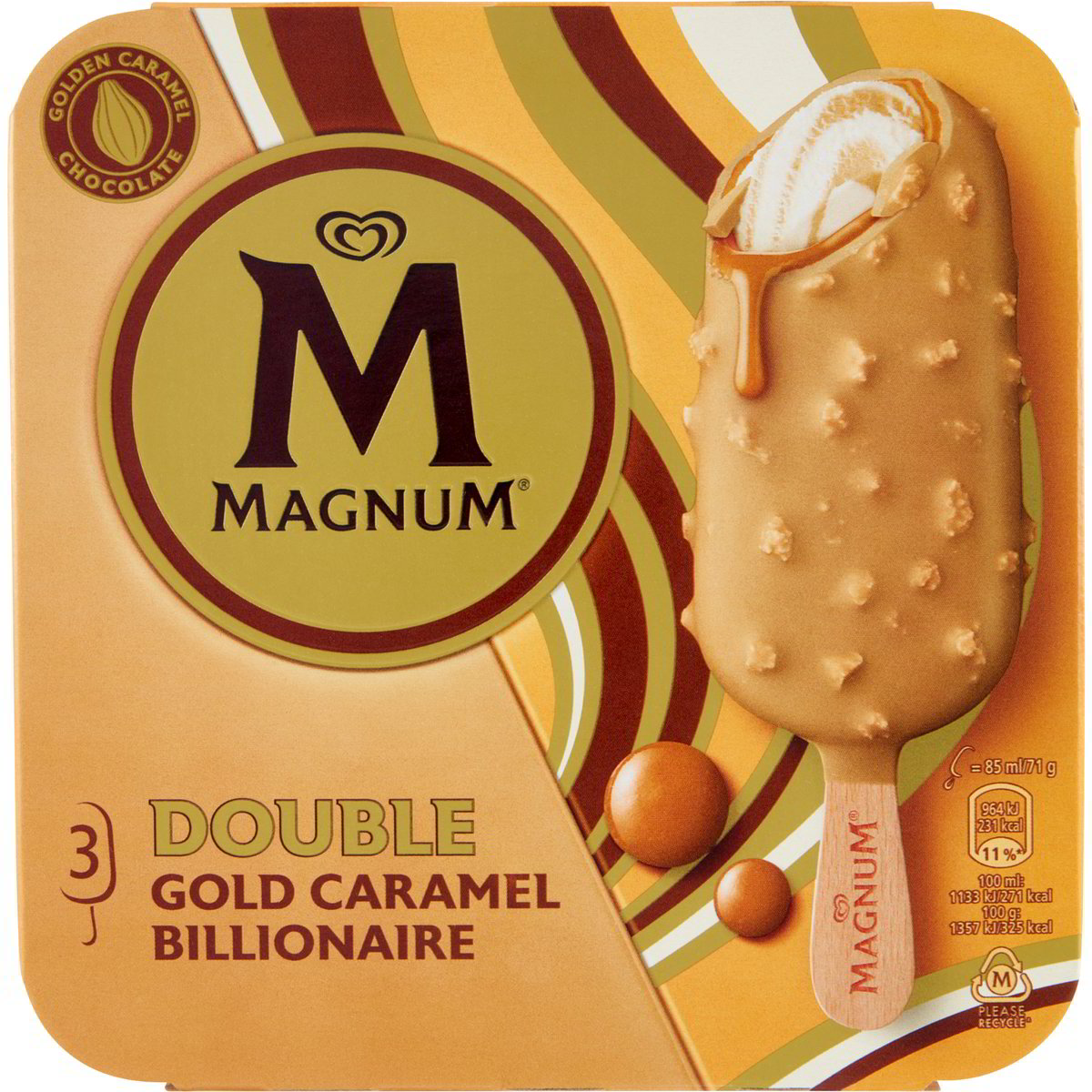 Magnum double al caramello x3 ALGIDA 213 G - Coop Shop