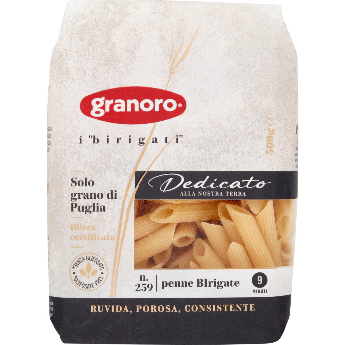 Penne rigate birigate n.259 GRANORO 500 G - Coop Shop