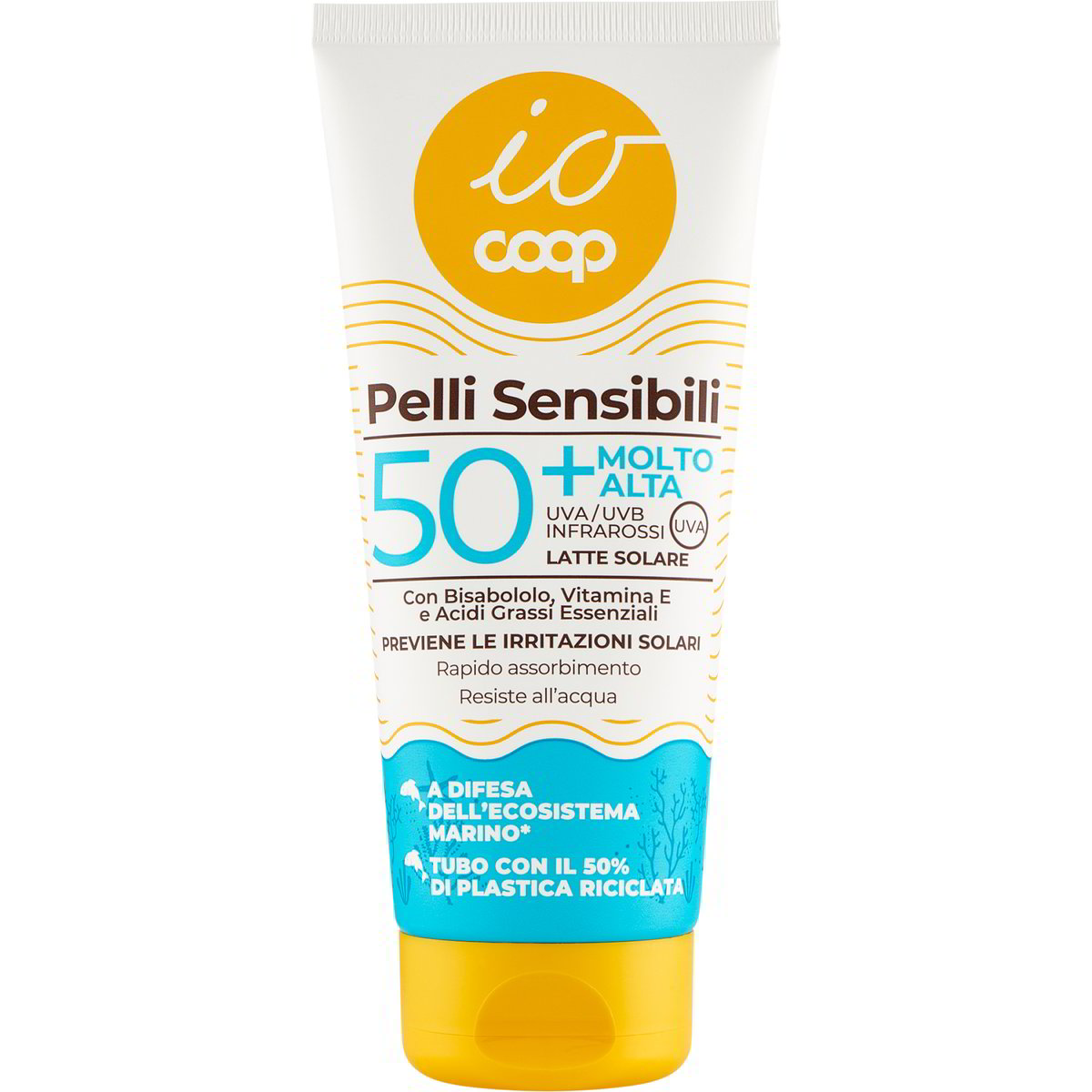 Solare latte pelli sensibili spf 50+ COOP - IO 200 ML - Coop Shop