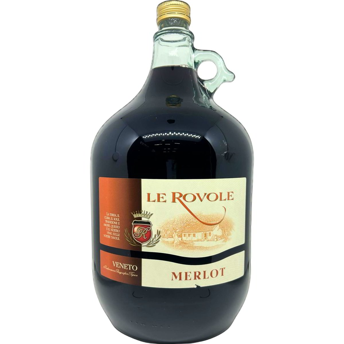 Vino rosso merlot veneto IGT LE ROVOLE 5000 ML - Coop Shop