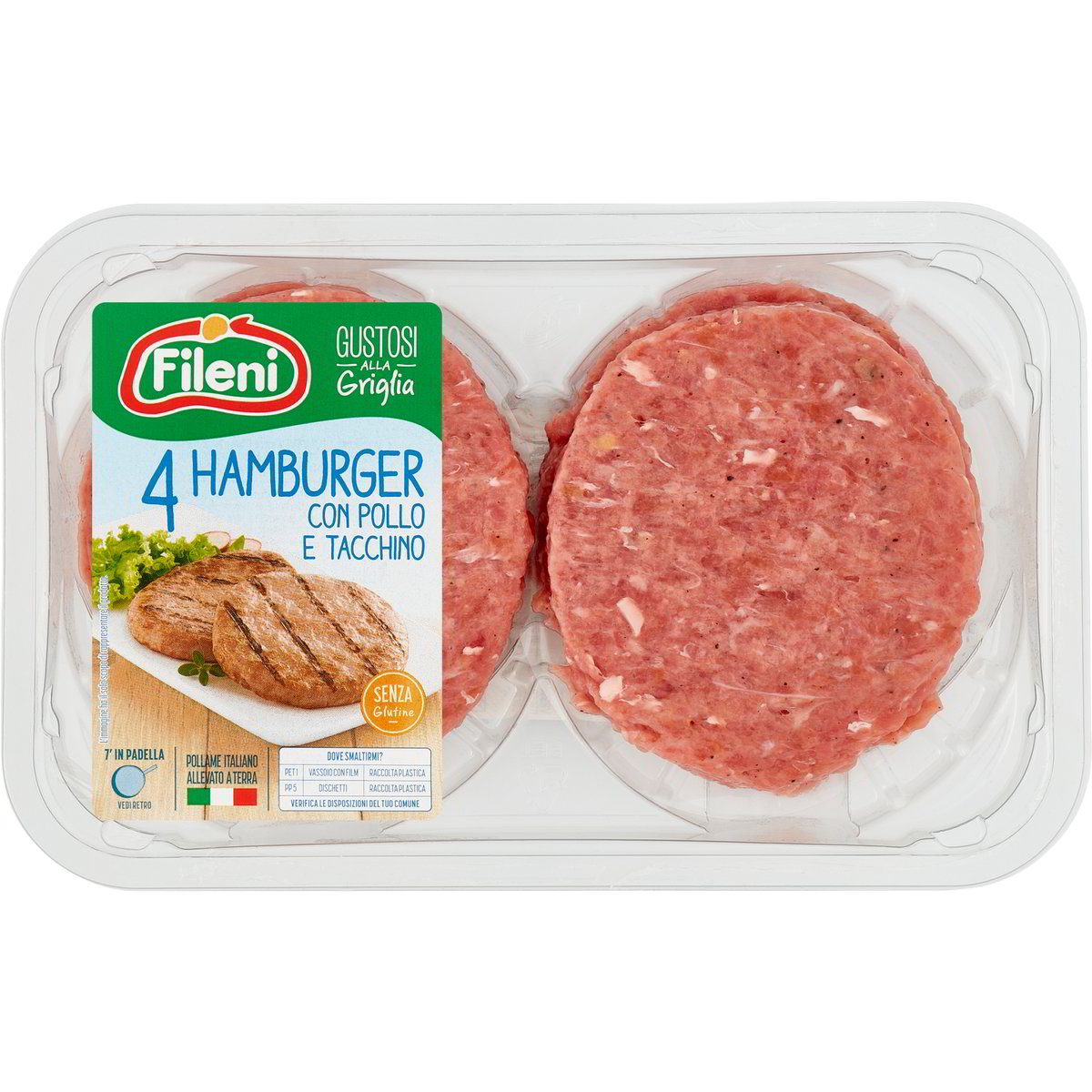 Hamburger pollo e tacchino FILENI 400 G - Coop Shop