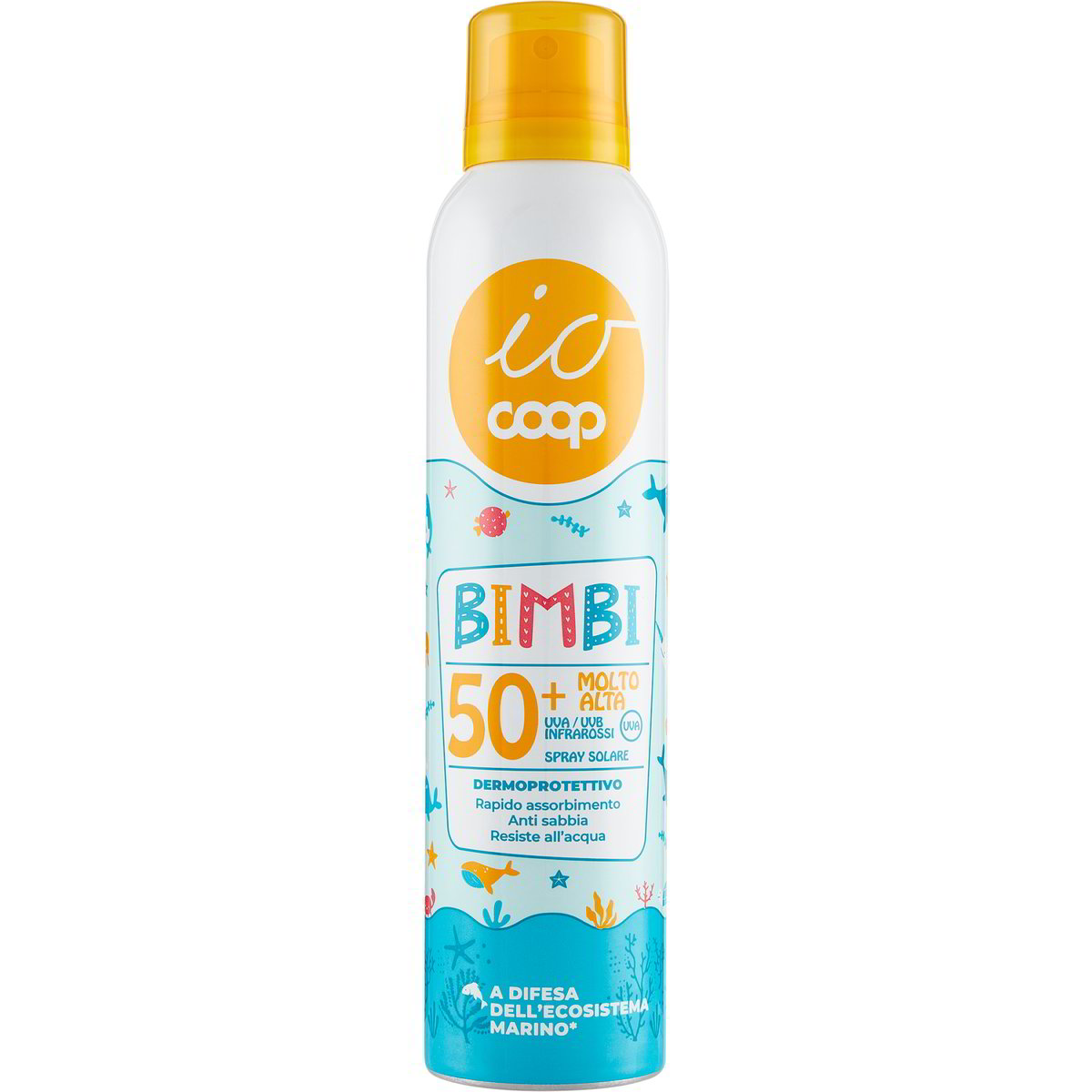 Solare spray dermoprotettivo bimbi spf 50+ COOP - IO 200 ML - Coop Shop
