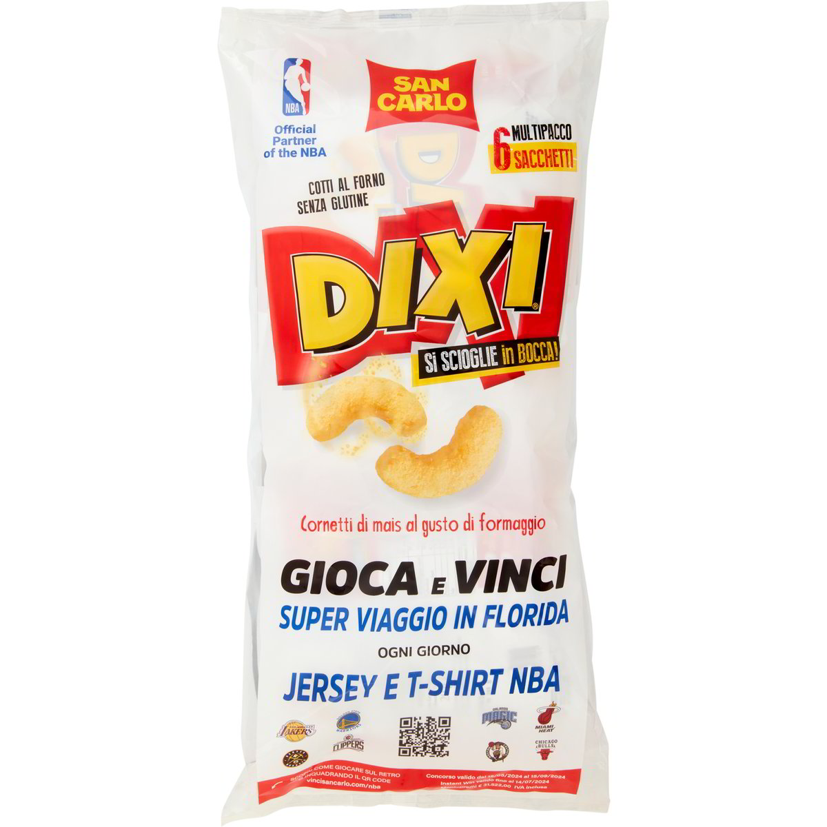 Patatine cornetti di mais gusto formaggio dixi SAN CARLO 120 G - Coop Shop