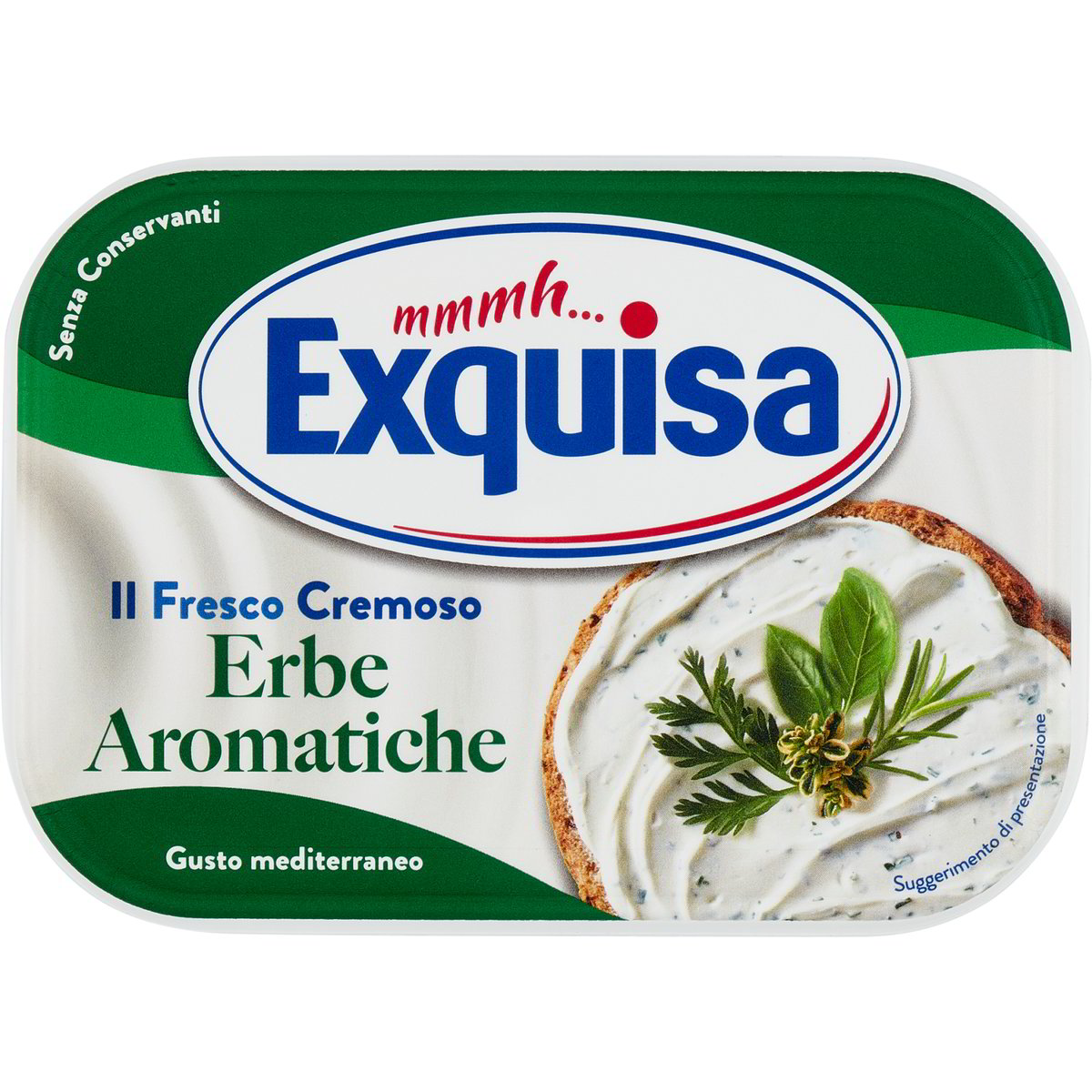 Formaggio spalmabile con erbe aromatiche EXQUISA 175 G - Coop Shop