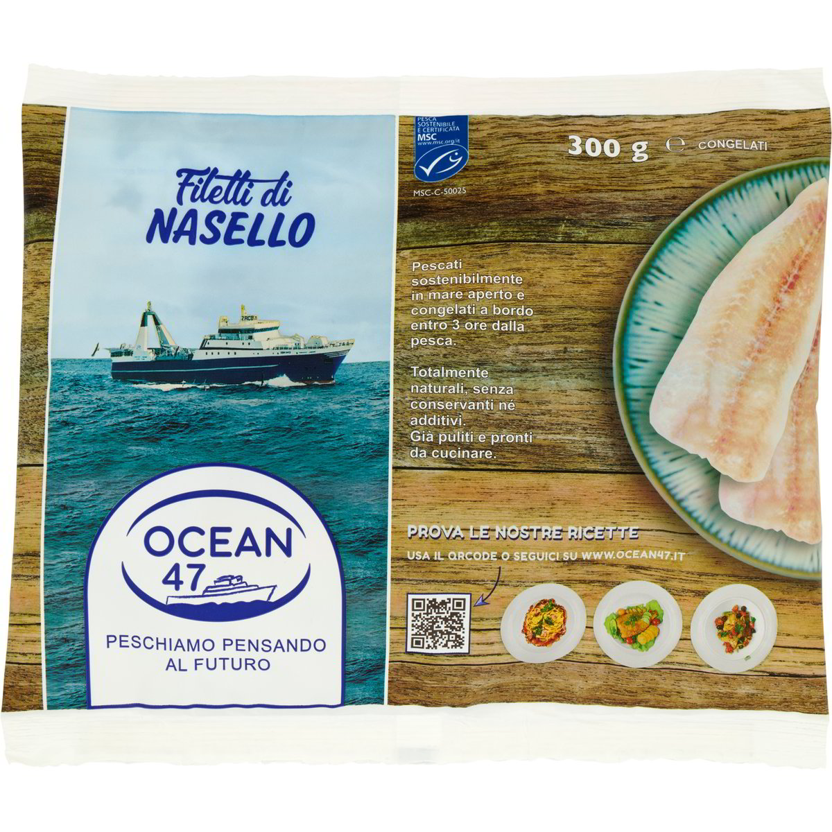 Nasello filetti OCEAN 47 300 G - Coop Shop
