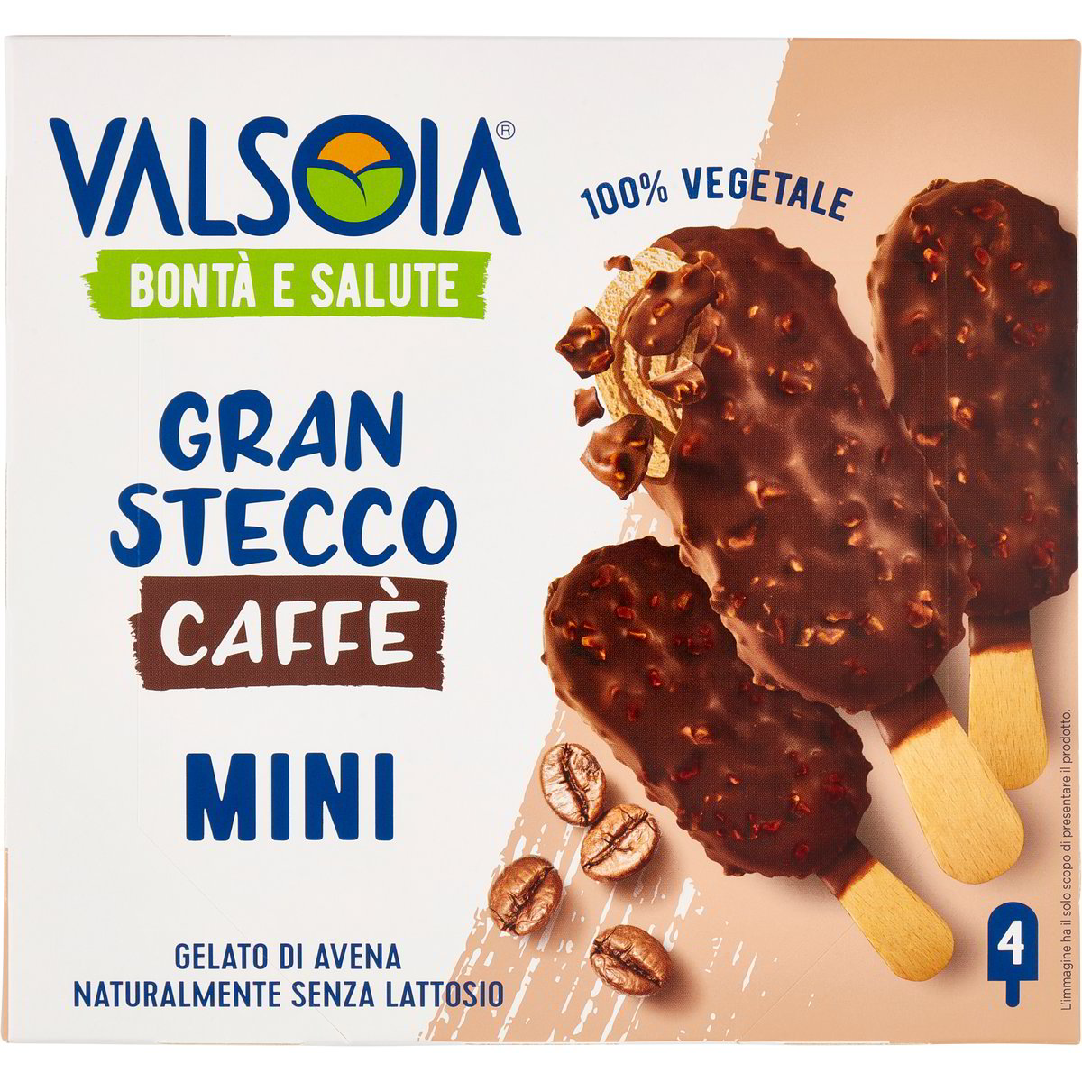 Stecco gelato gran stecco mini al caffè x4 VALSOIA 200 G - Coop Shop