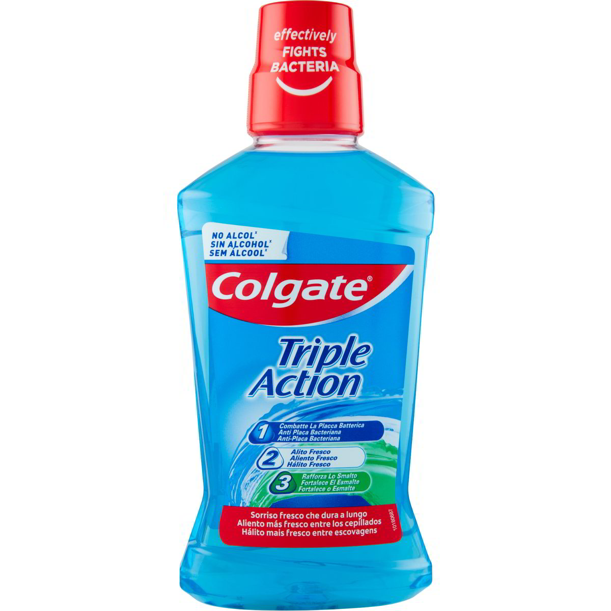 Collutorio triple action rimuove la placca batteri COLGATE 500 ML ...