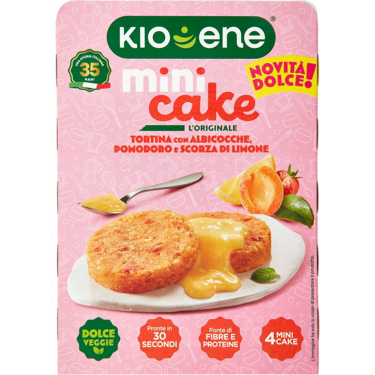 Dessert tortine albicocca/pomodoro/limone minicake KIOENE 160 G - Coop Shop