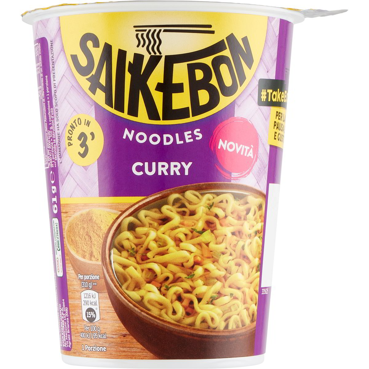 Noodles istantanei al curry saikebon STAR 61 G - Coop Shop
