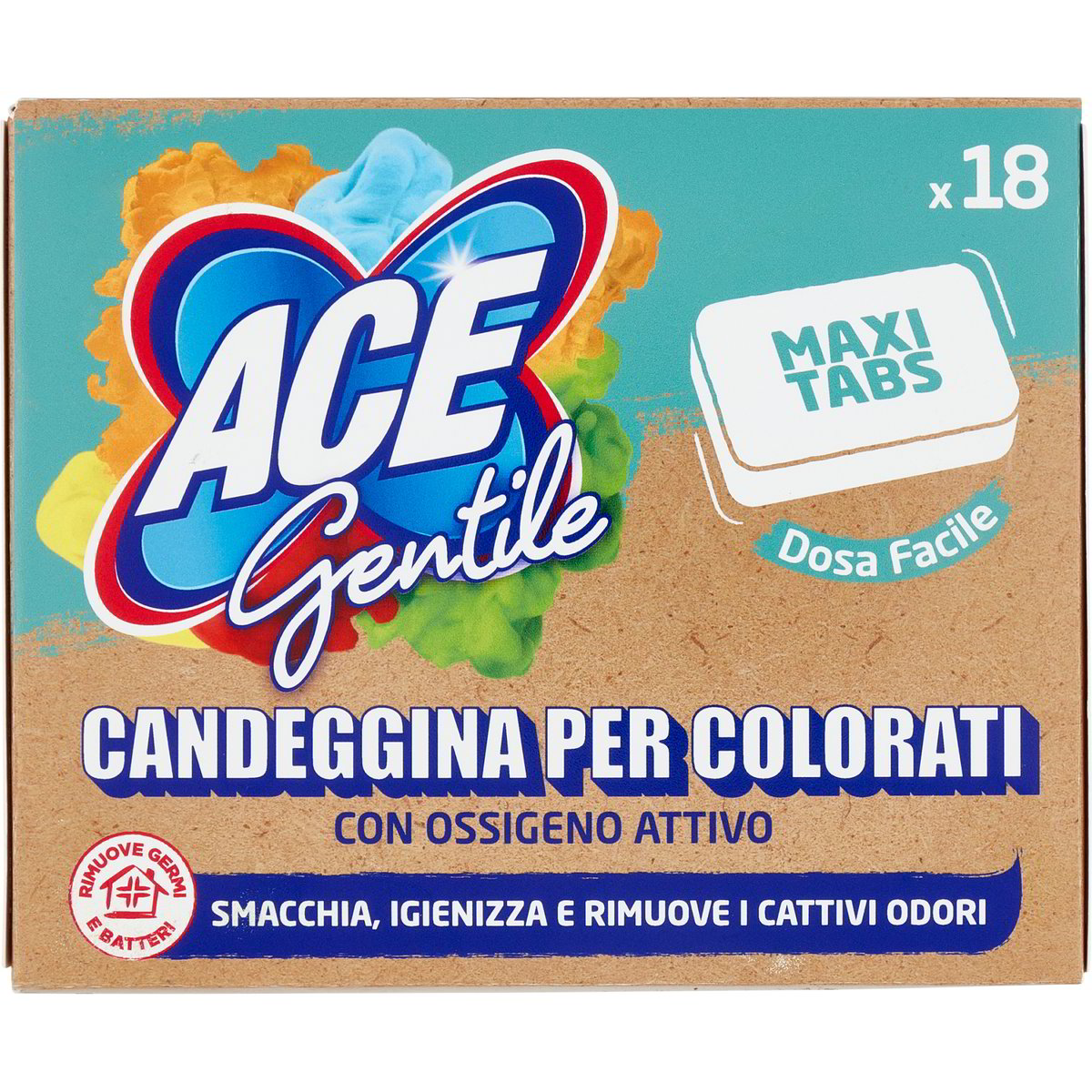 Candeggina gentile profumata monodose green ACE 18 X 18 G - Coop Shop
