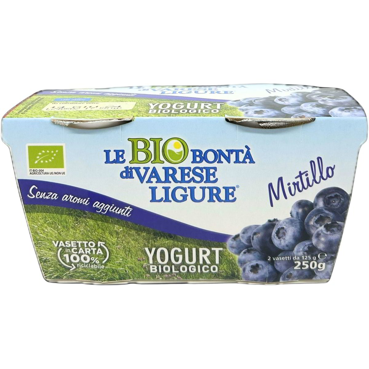 Yogurt intero al mirtillo LE BIO BONTÀ DI VARESE LIGURE 2 X 125 G ...
