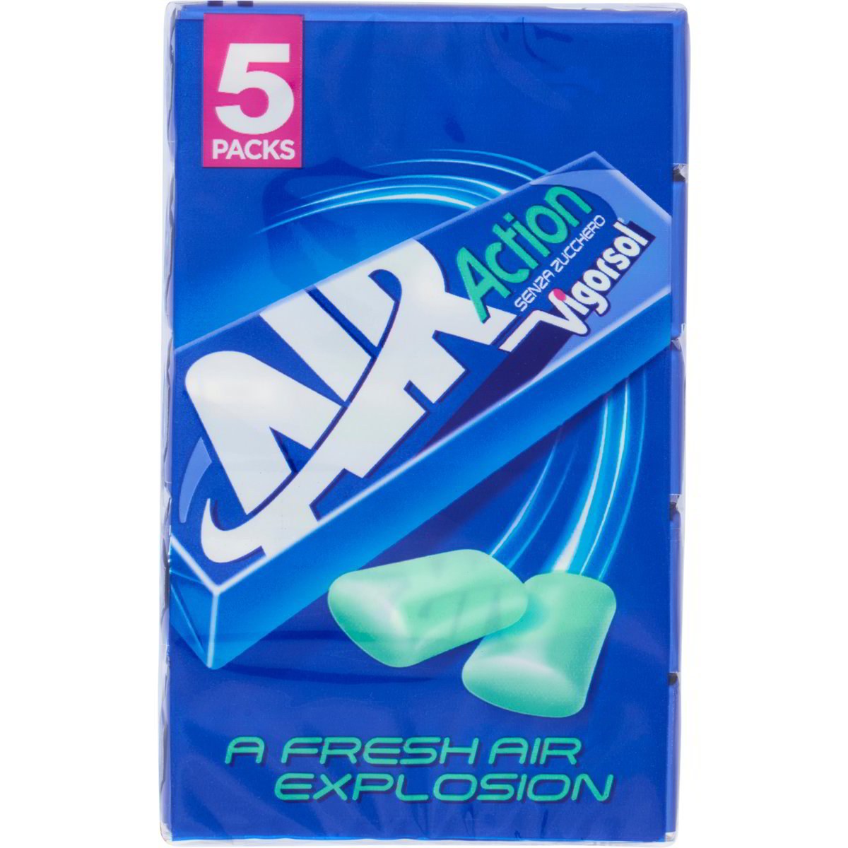 Chewing gum air action x5 VIGORSOL 66 G - Coop Shop