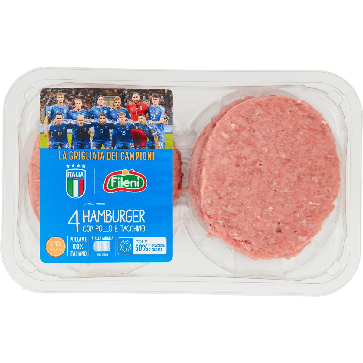 Hamburger pollo e tacchino FILENI 400 G - Coop Shop