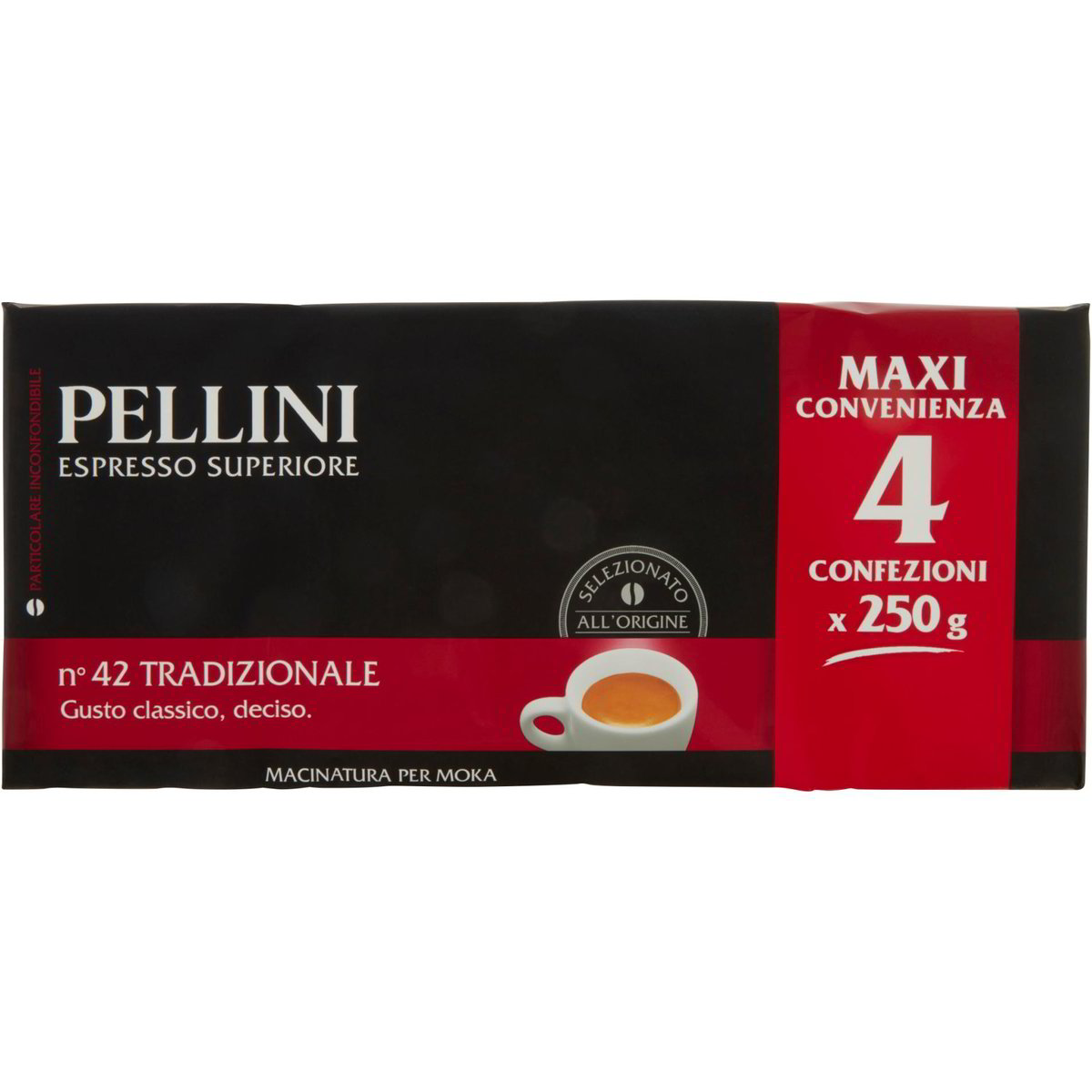 Caffè macinato per moka n.42 tradizionale PELLINI 1000 G - Coop Shop
