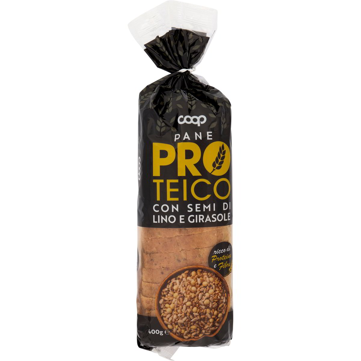 Pane a fette proteico con semi di lino e girasole COOP 400 G - Coop Shop