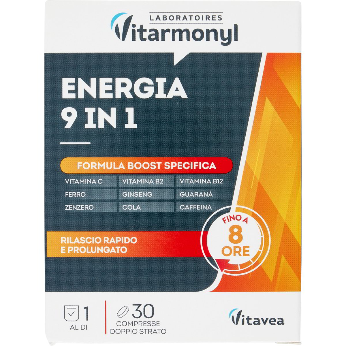 Integratore alimentare energia max tono e vitalità VITARMONYL 21 G ...