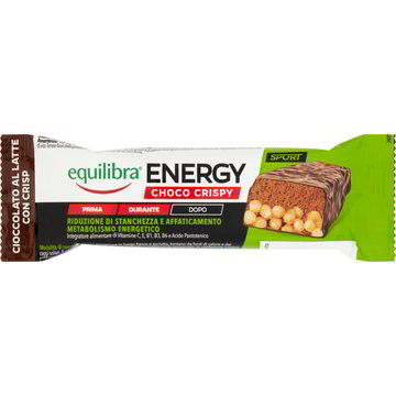 Barrette proteica al cocco crispy energy sport EQUILIBRA 40 G - Coop Shop