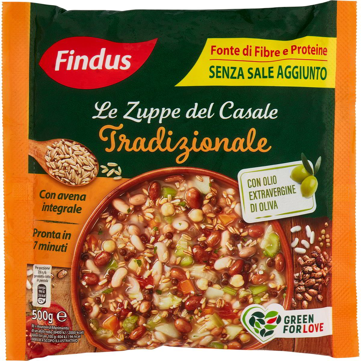Zuppa con avena integrale tradizionale FINDUS 500 G - Coop Shop