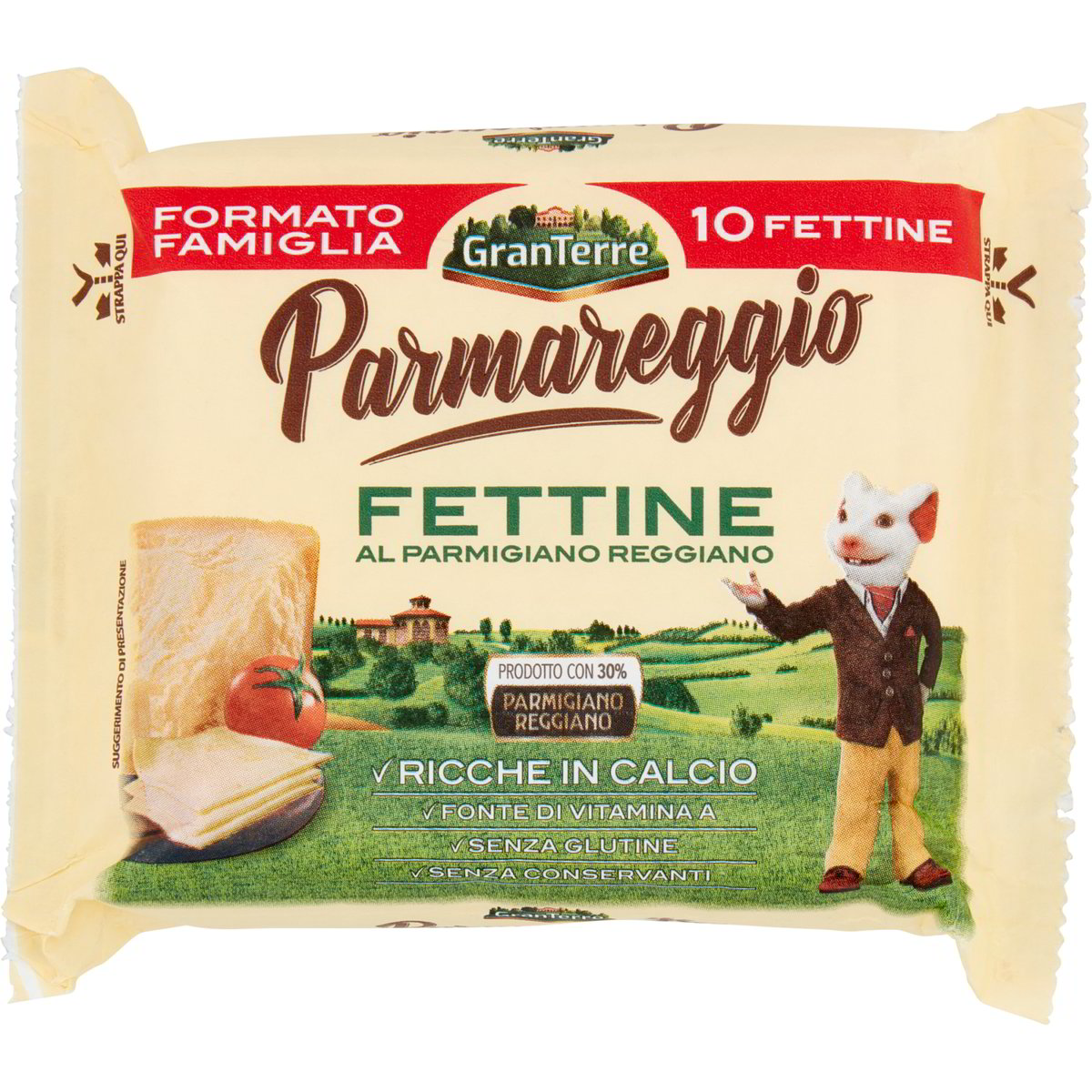 Formaggio a fettine al parmigiano reggiano PARMAREGGIO 250 G - Coop Shop