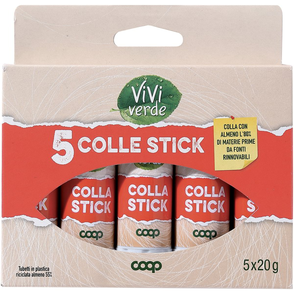 Colla stick x5 COOP - VIVI VERDE 1 PZ - Coop Shop