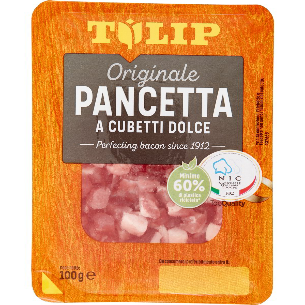 Pancetta a cubetti dolce TULIP 100 G - Coop Shop