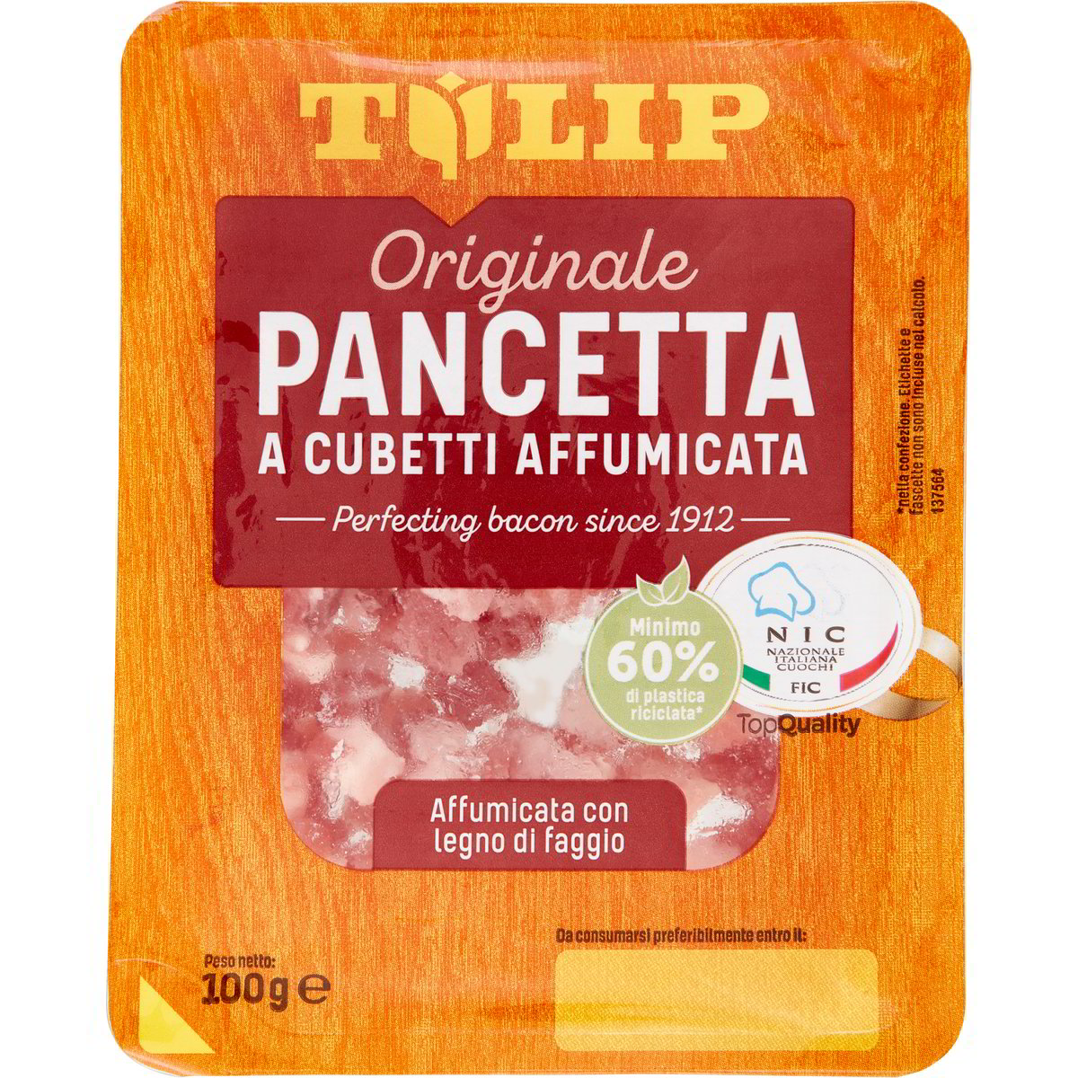 Pancetta a cubetti affumicata TULIP 100 G - Coop Shop