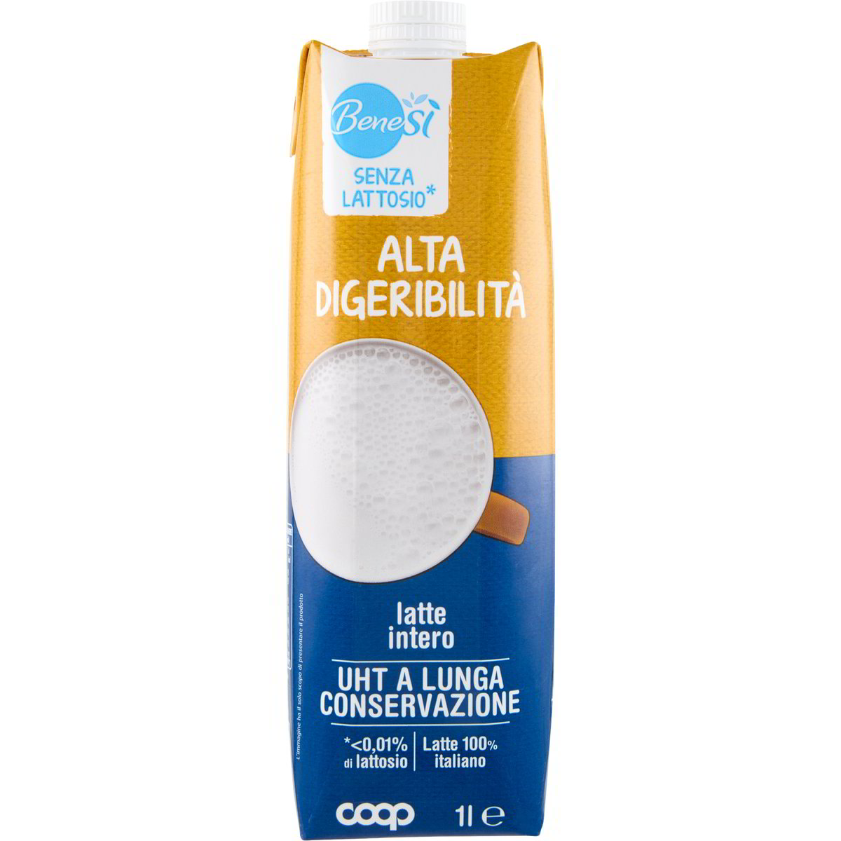 Latte uht intero alta digeribilità COOP - BENE SI' 1000 ML - Coop Shop