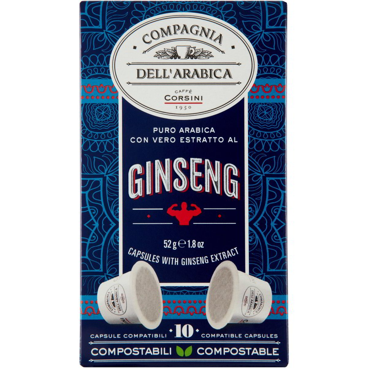 Capsule caffè espresso al ginseng x10 CORSINI - NESPRESSO 52 G - Coop Shop
