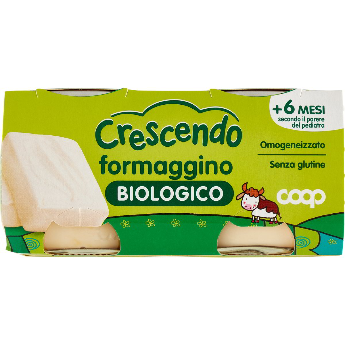 Omogeneizzato formaggino COOP - CRESCENDO 2 X 80 G - Coop Shop