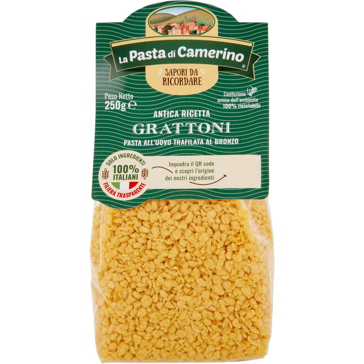 Pasta all'uovo grattoni LA PASTA DI CAMERINO 250 G - Coop Shop