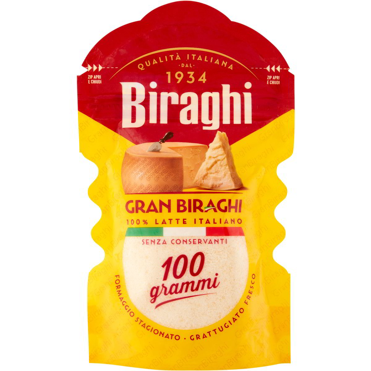 Formaggio grattugiato BIRAGHI 100 G - Coop Shop