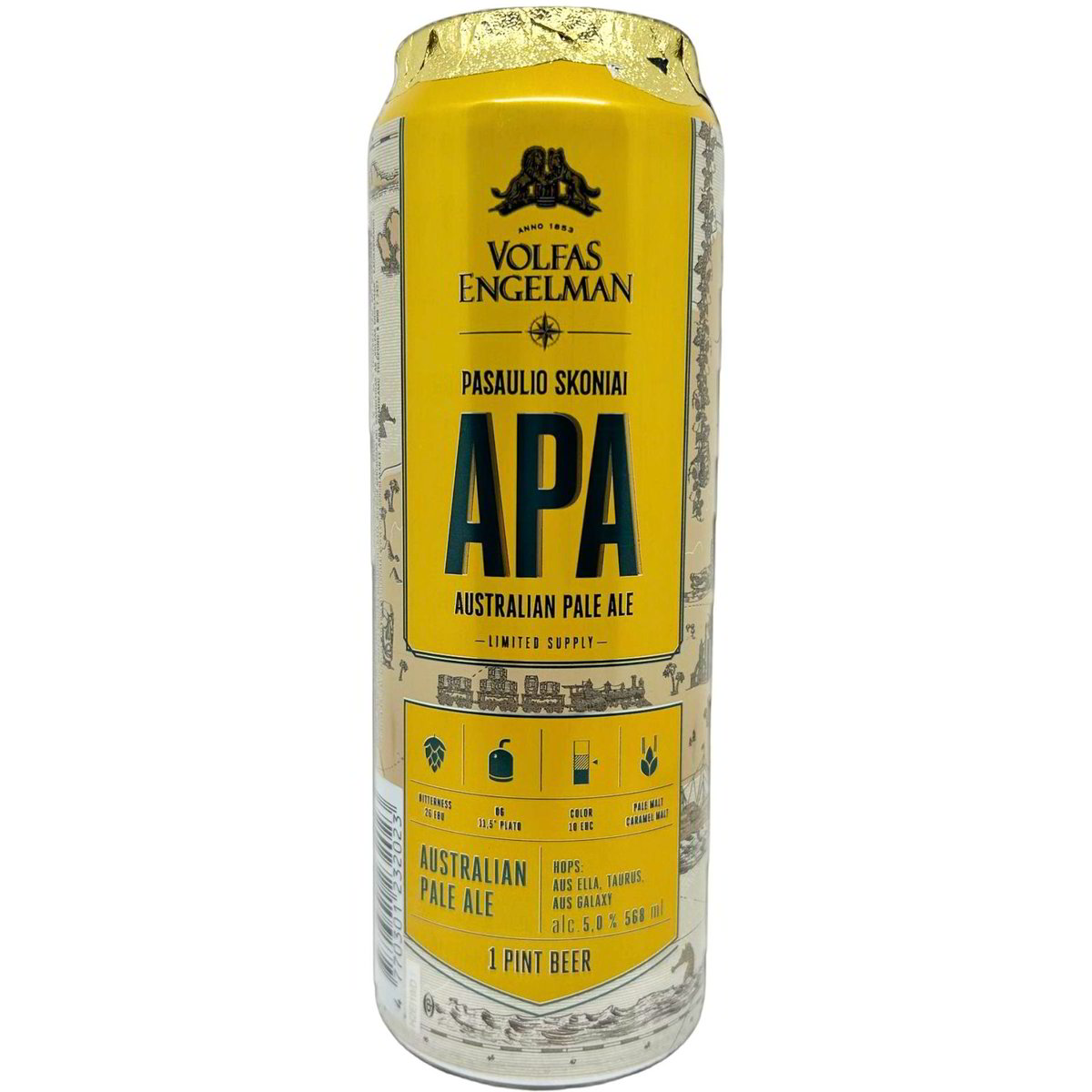 Birra australian pale ale VOLFAS ENGELMAN 568 ML - Coop Shop