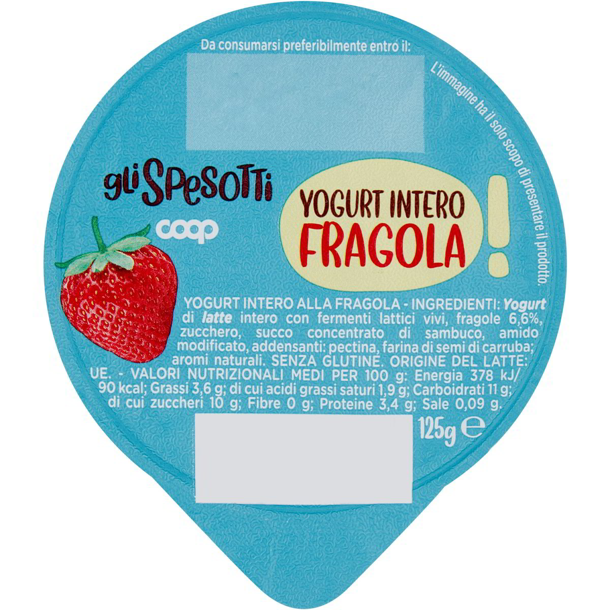 Yogurt intero alla fragola COOP - GLI SPESOTTI 125 G - Coop Shop