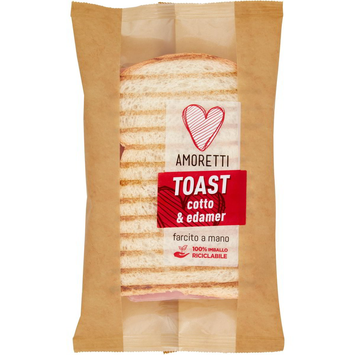 Toast maxy cotto e edamer AMORETTI 180 G - Coop Shop