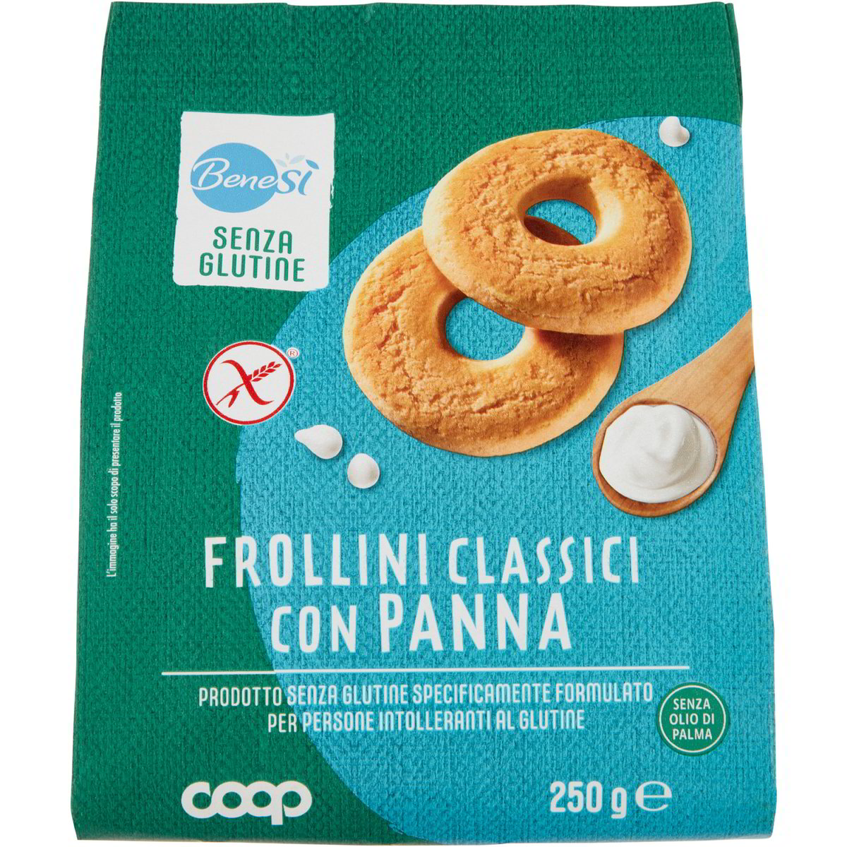 Biscotti frollini classici con panna COOP - BENE SI' 250 G - Coop Shop