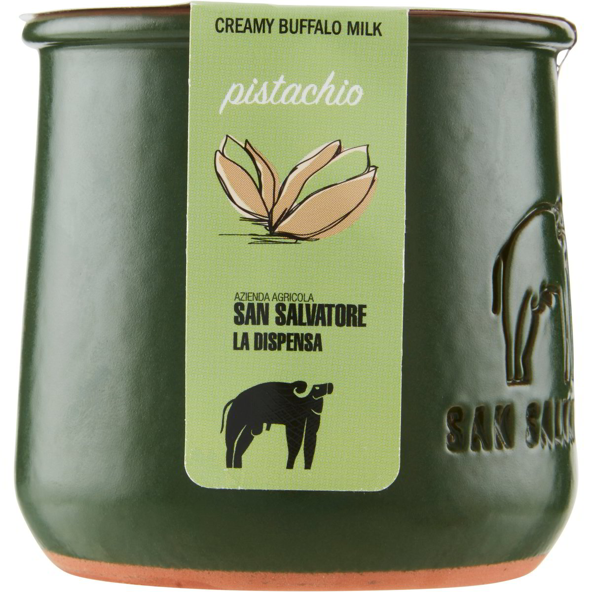 Cremoso di latte di bufala al pistacchio AZIENDA AGRICOLA SAN SALVATORE ...