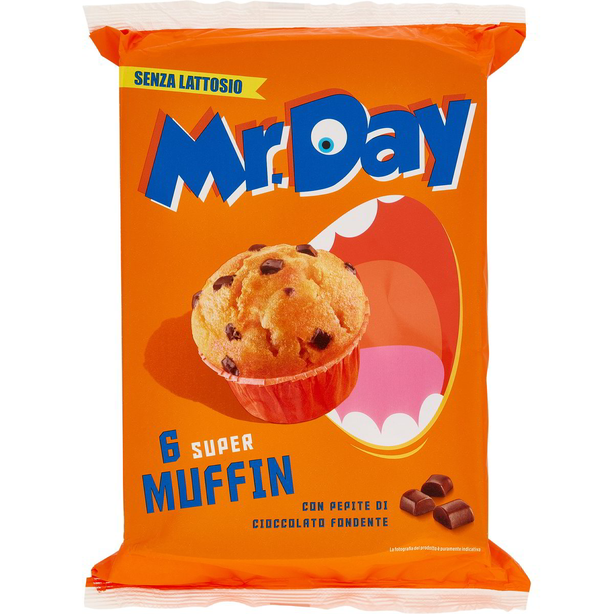 Muffin classico con gocce di cioccolato MR.DAY 300 G - Coop Shop