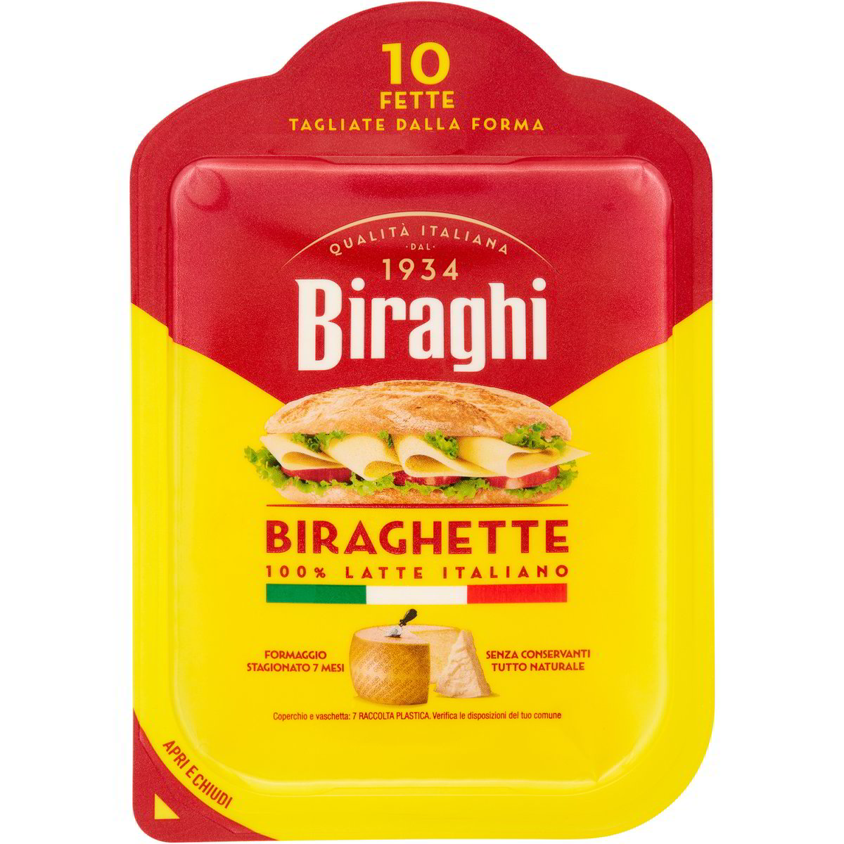 Formaggio a fette biraghette BIRAGHI 120 G - Coop Shop
