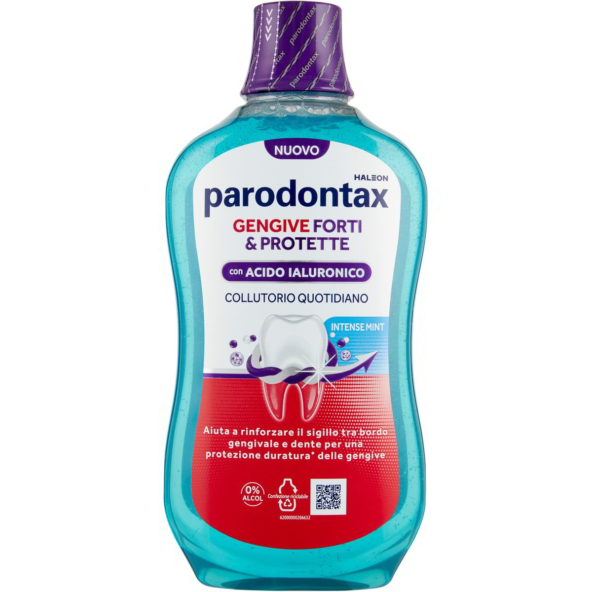 Collutorio gengive forti/protette acido ialuronico PARODONTAX 500 ML ...