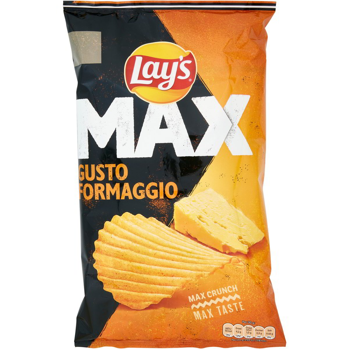 Patatine gusto formaggio max ondulate LAY'S 115 G - Coop Shop