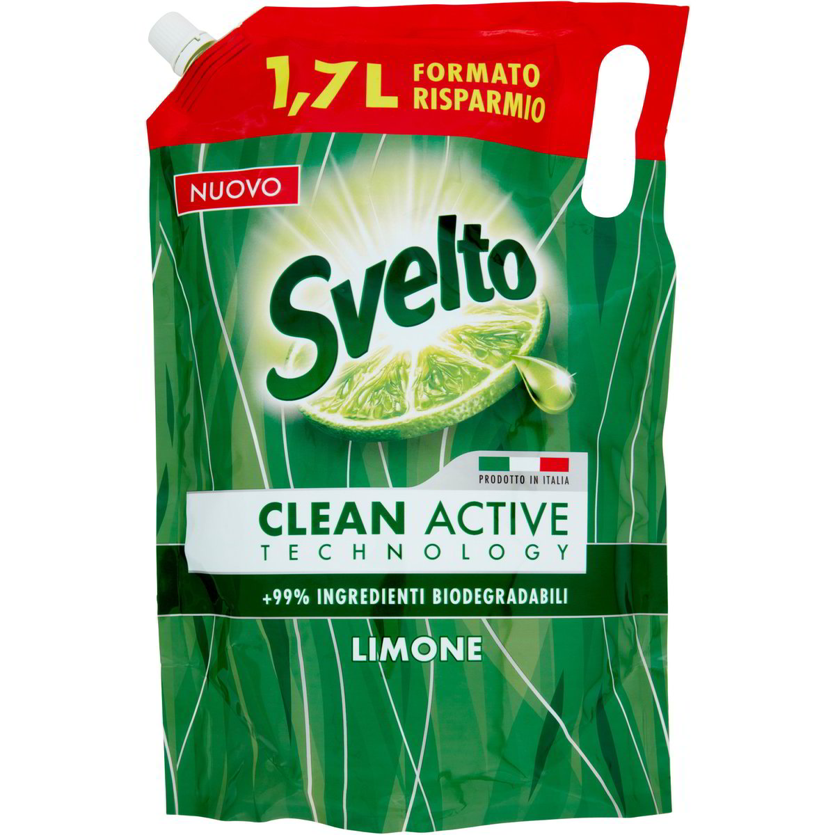 Detersivo stoviglie clean active al limone SVELTO 1700 ML - Coop Shop