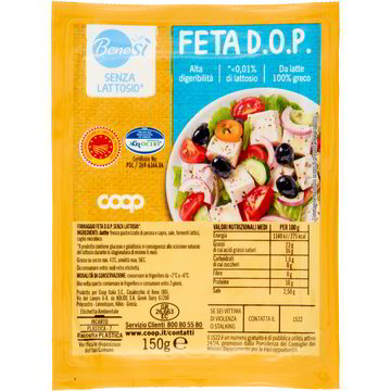 Feta DOP alta digeribilità COOP - BENE SI' 150 G - Coop Shop