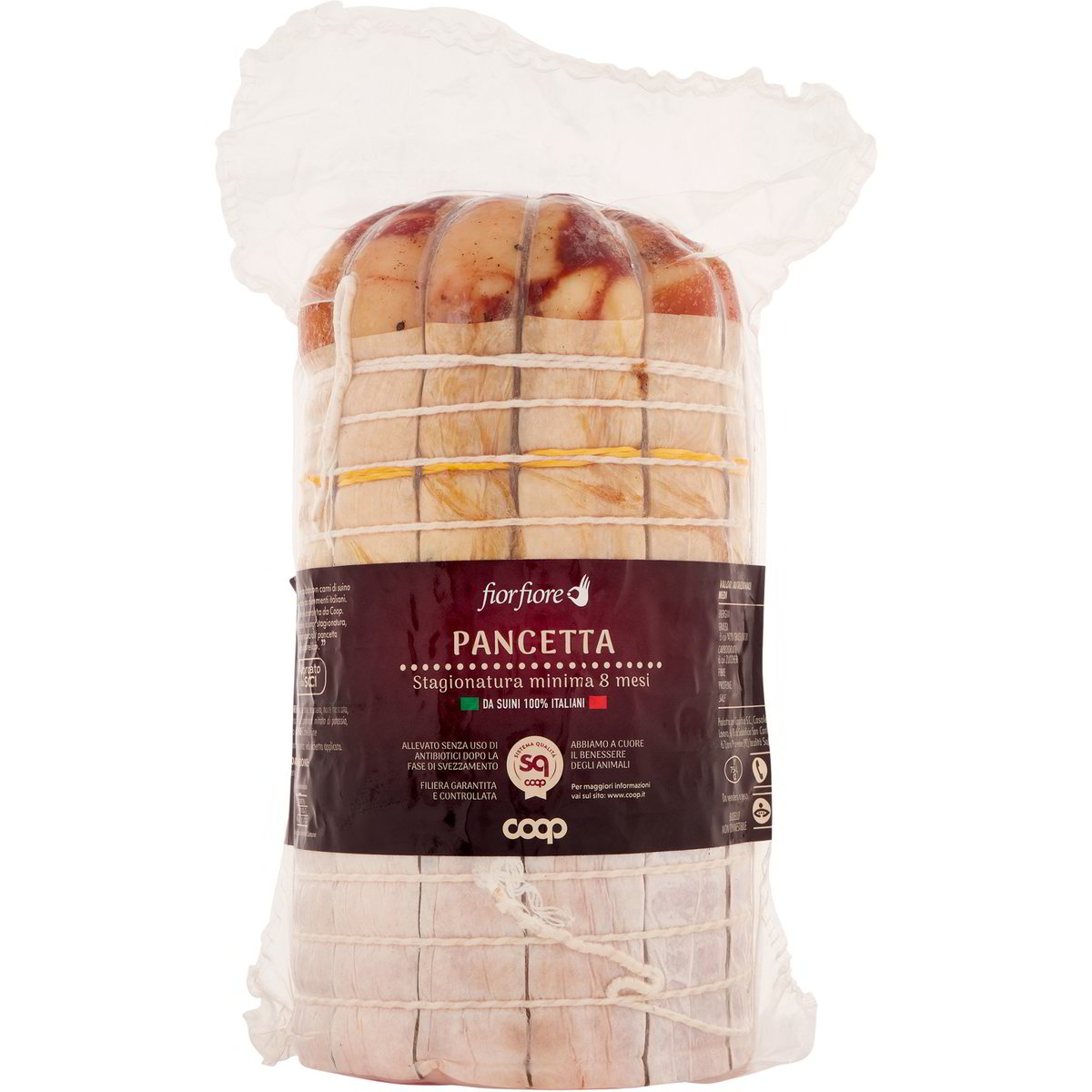 Pancetta stagionatura 8 mesi COOP - FIOR FIORE - Coop Shop