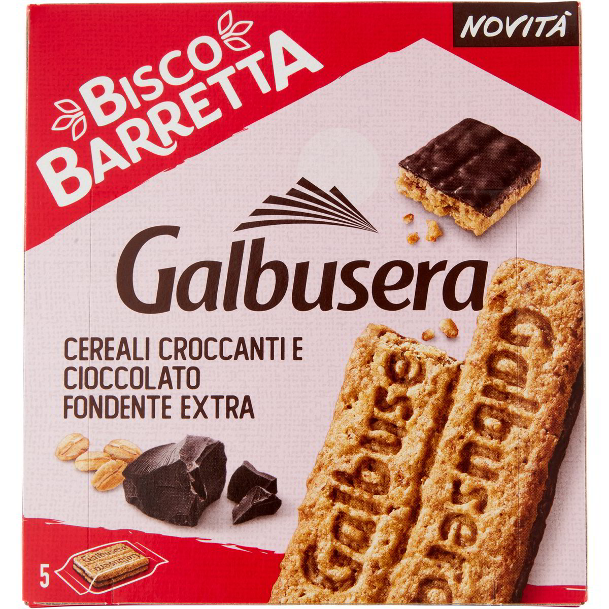 Barrette ai cereali con cioccolato fondente GALBUSERA 230 G - Coop Shop