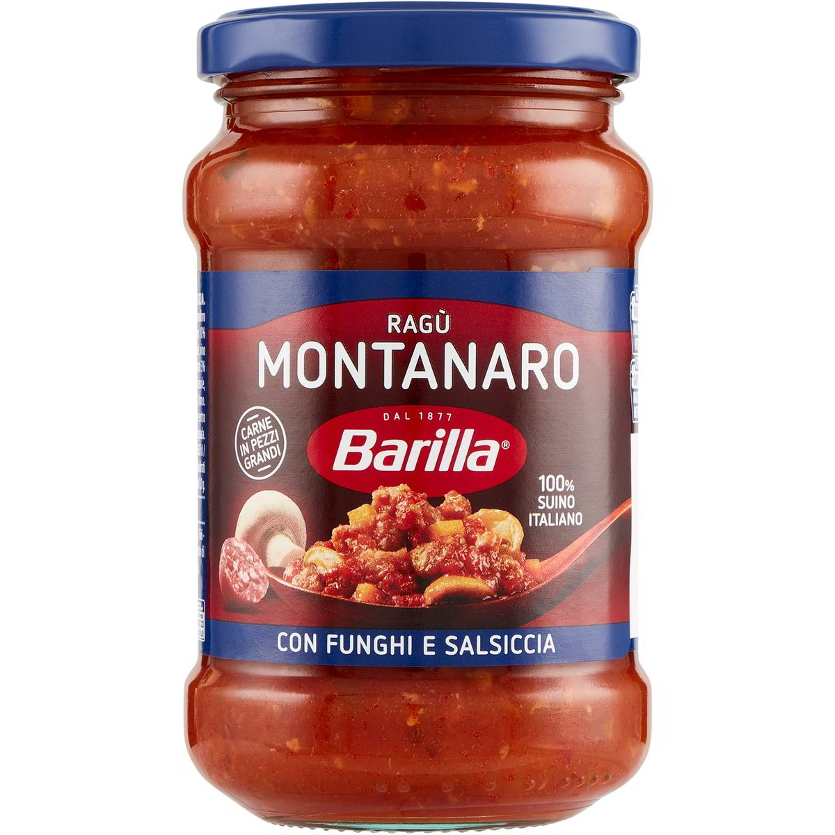 Sugo ragù montanaro con funghi e salsiccia BARILLA 300 G - Coop Shop